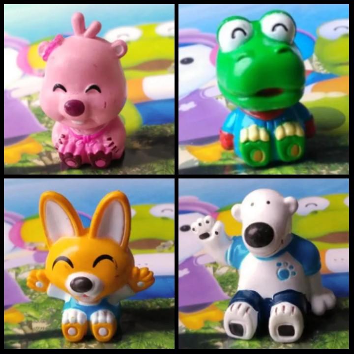 Pororo Figurines (6pcs set) / Cake Topper, Hobbies & Toys, Toys & Games ...