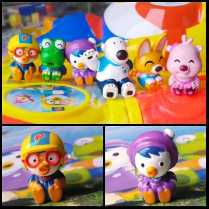 Pororo Figurines (6pcs set) / Cake Topper, Hobbies & Toys, Toys & Games ...