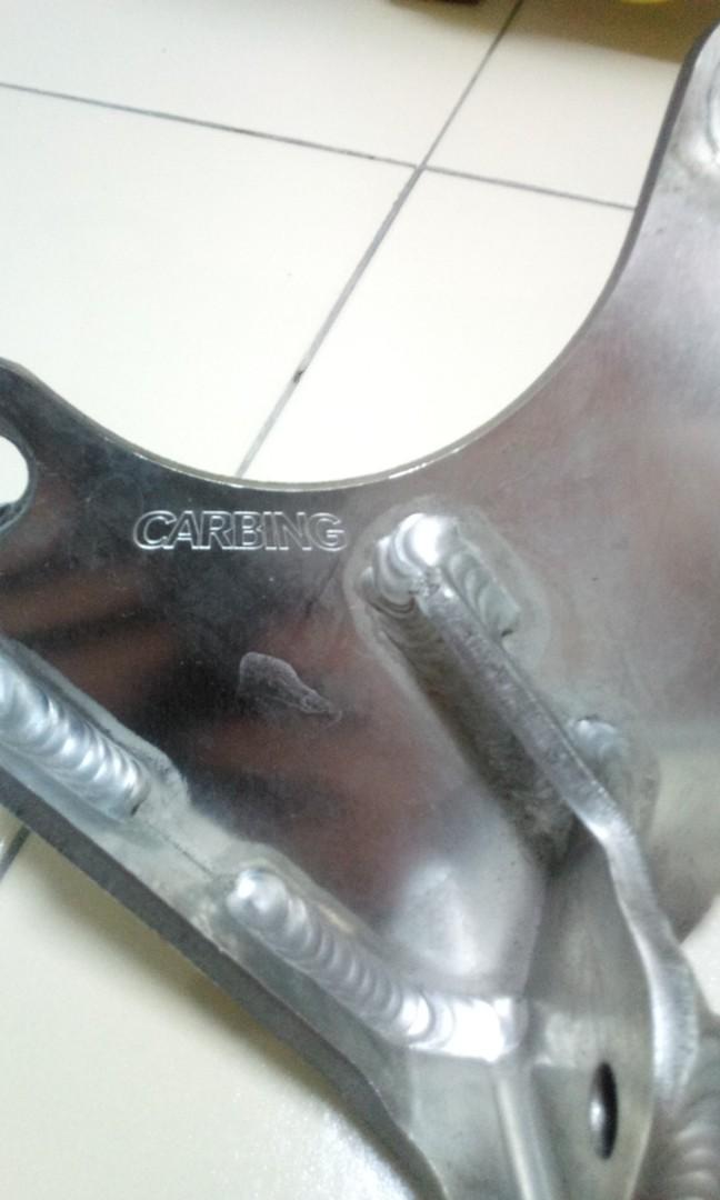 Pre-loved Carbing Strut bar with brake stopper, Car Accessories ...