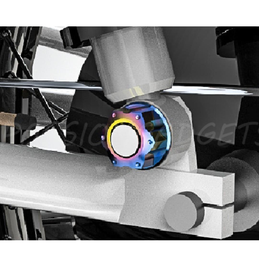 Rainbow M5 / M6 / M8 / M10 / M12 / M14 Titanium Nut, Sports Equipment ...