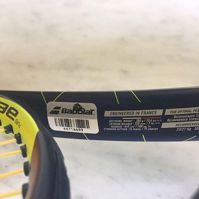 Roland Garros Limited Edition Pure Aero Tennis Racket, Sports Equipment ...