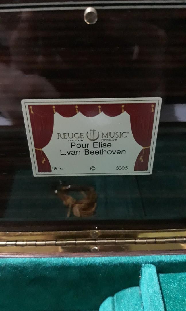 1970s Ruege Music Box, Hobbies & Toys, Memorabilia & Collectibles ...