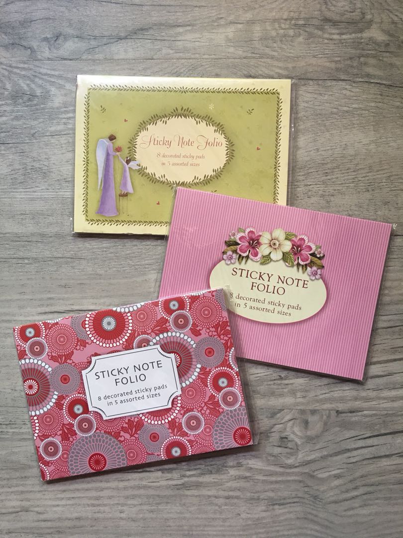 Sticky Notes Folio, Hobbies & Toys, Stationary & Craft, Other ...