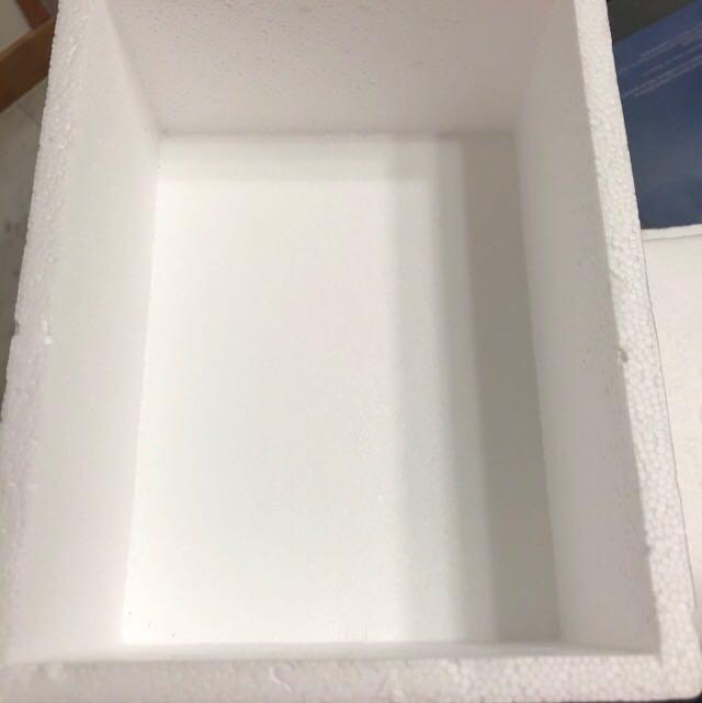 Styrofoam Box with cover, Everything Else on Carousell