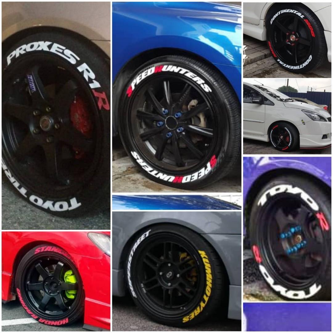 Tyre Sticker / Tire Graffix / Tyre Bomb / Tyre Tag, Motorcycles ...