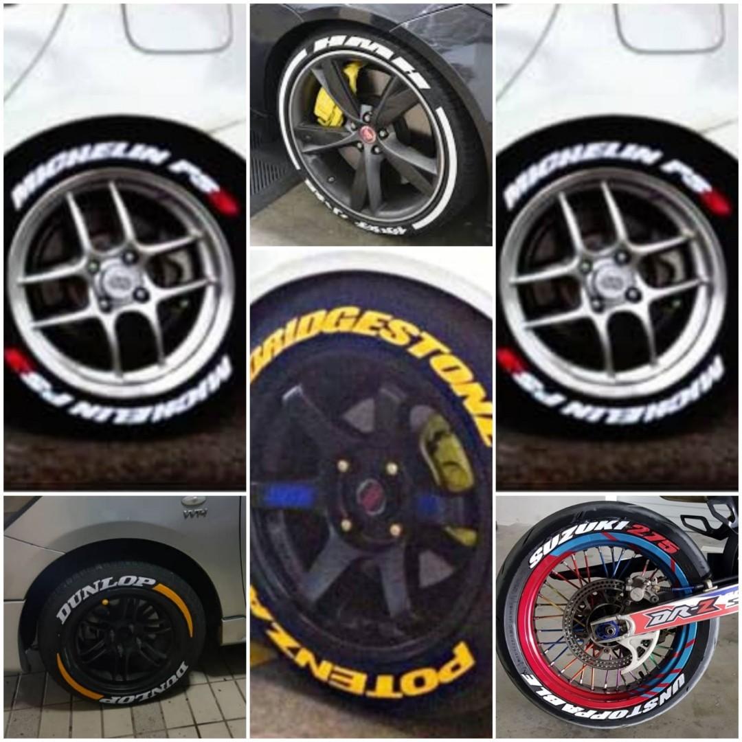 Tyre Sticker / Tire Graffix / Tyre Bomb / Tyre Tag, Motorcycles ...