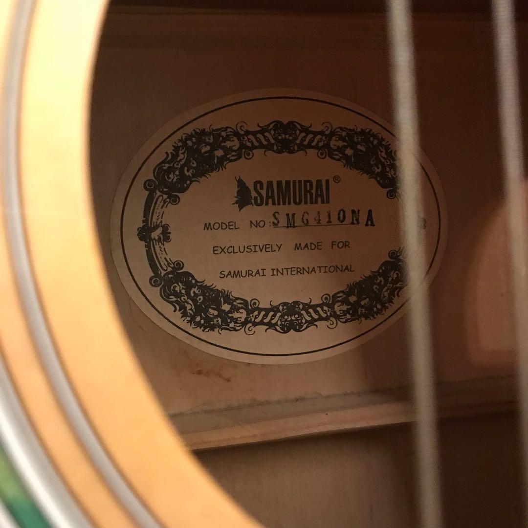 Acoustic Guitar (Samurai), Music & Media, Music Instruments on Carousell