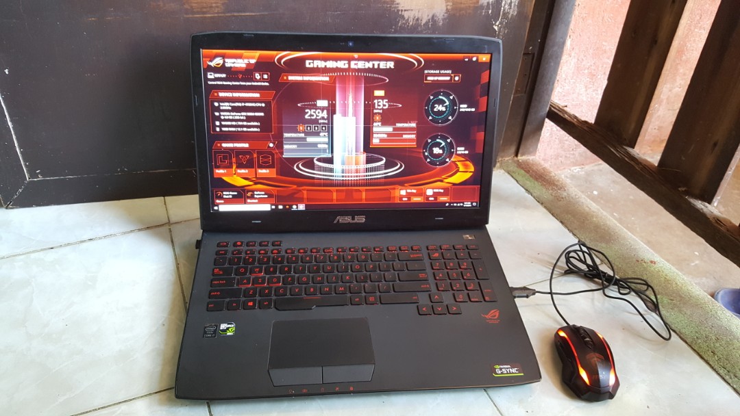 Asus ROG G751JY gaming laptop i7 16gb ram 128ssd+1tb hdd GTX 980M 17 ...