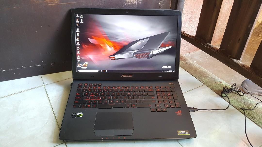 Asus ROG G751JY gaming laptop i7 16gb ram 128ssd+1tb hdd GTX 980M 17 ...