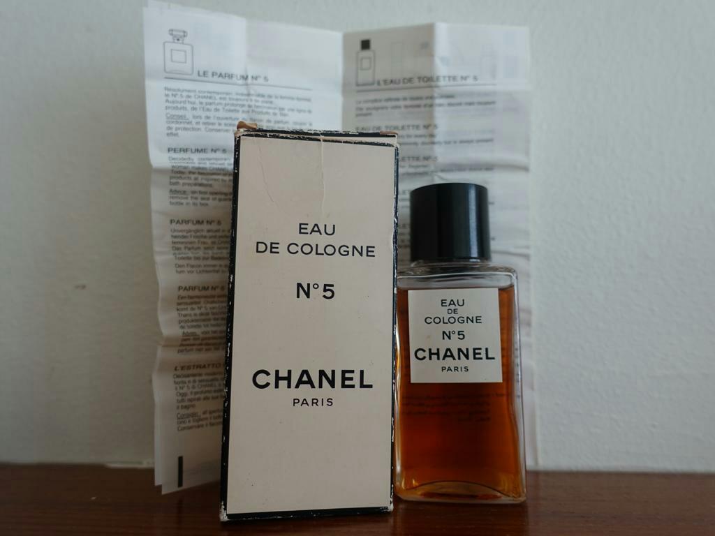 CHANEL EAU DE COLOGNE NO.5 VINTAGE CLASSIC 100ML, Beauty & Personal ...