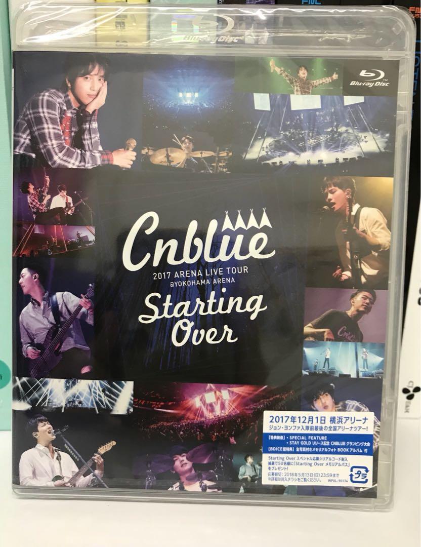 全新CNBLUE Starting Over DVD Boice盤 blu-ray連特典, 興趣及遊戲, 音樂、樂器 & 配件, 音樂與媒體 ...