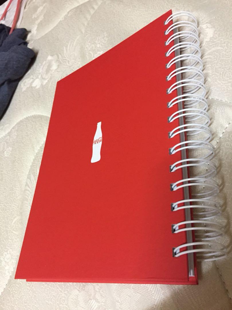 Coca cola Notebook, Hobbies & Toys, Stationery & Craft, Stationery & School Supplies on Carousell