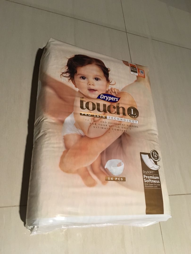 Drypers Touch Diapers (L) - 3 packs for cheap!, Babies & Kids, Bathing ...
