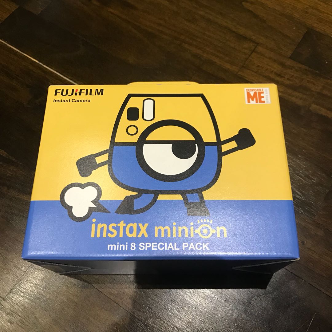Fujifilm Minion Instax Film Camera, Photography, Cameras on Carousell