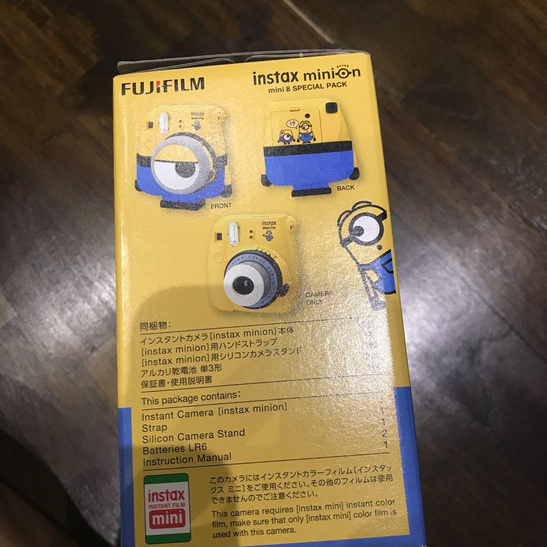 Fujifilm Minion Instax Film Camera, Photography, Cameras on Carousell