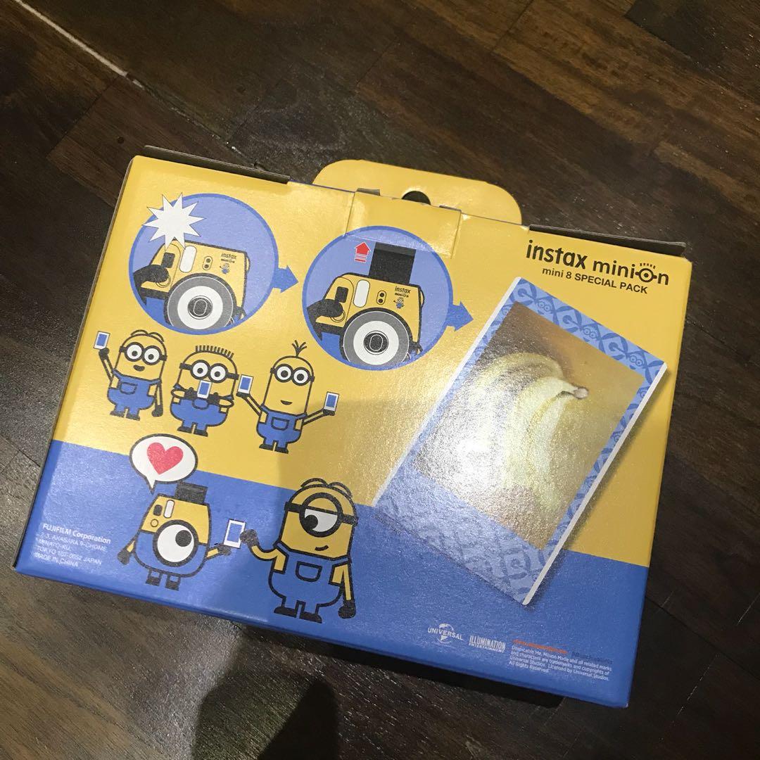 Fujifilm Minion Instax Film Camera, Photography, Cameras on Carousell