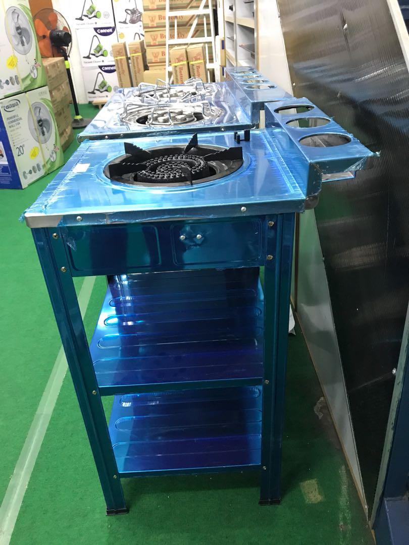 Gas cooker with rack, TV & Home Appliances, Kitchen Appliances, Cookers ...