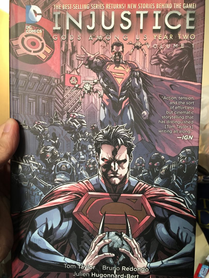 Injustice: Gods Among Us, Year 2, Volume 1, HARD COVER, Hobbies & Toys ...