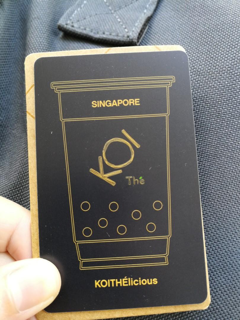 KOI membership card. Koithelicious, Everything Else on Carousell