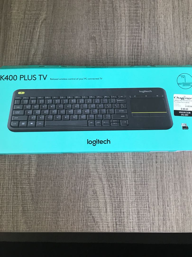 Logitech Wireless Keyboard Computers Tech Parts Accessories Computer Keyboard On Carousell