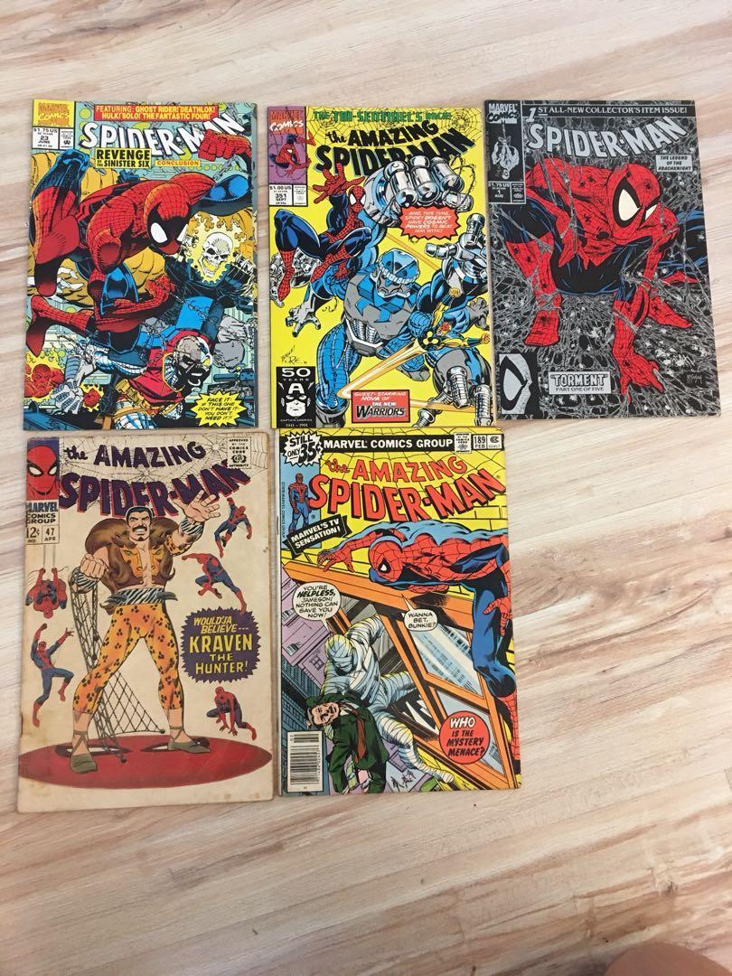 Marvel Comics: Rare Spider-Man, Hobbies & Toys, Memorabilia ...