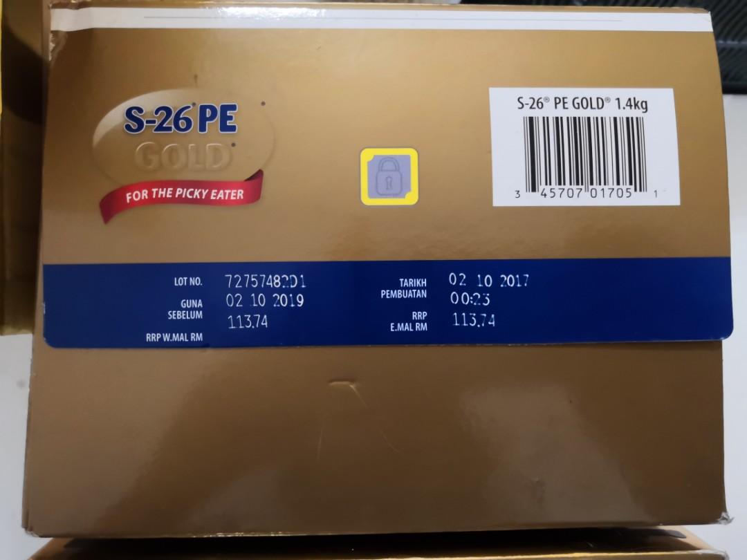 Milk Powder Susu Tepung Enfalac A+ 1.8kg, S26 PE Gold 1.4kg, Babies & Kids, Nursing & Feeding ...