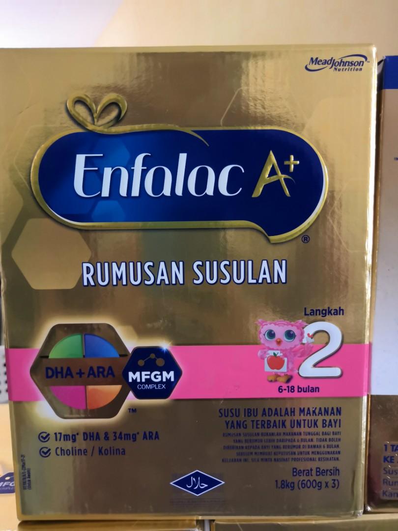 Milk Powder Susu Tepung Enfalac A+ 1.8kg, S26 PE Gold 1.4kg, Babies ...