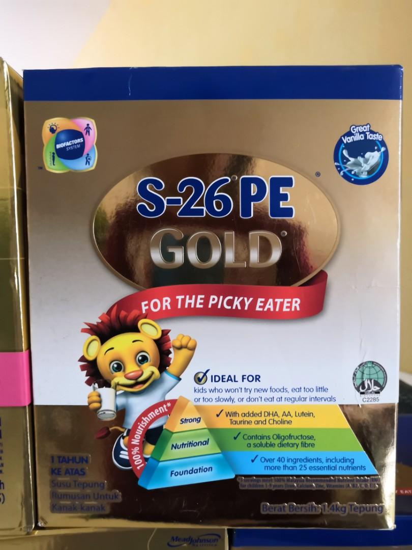 Milk Powder Susu Tepung Enfalac A+ 1.8kg, S26 PE Gold 1.4kg, Babies ...