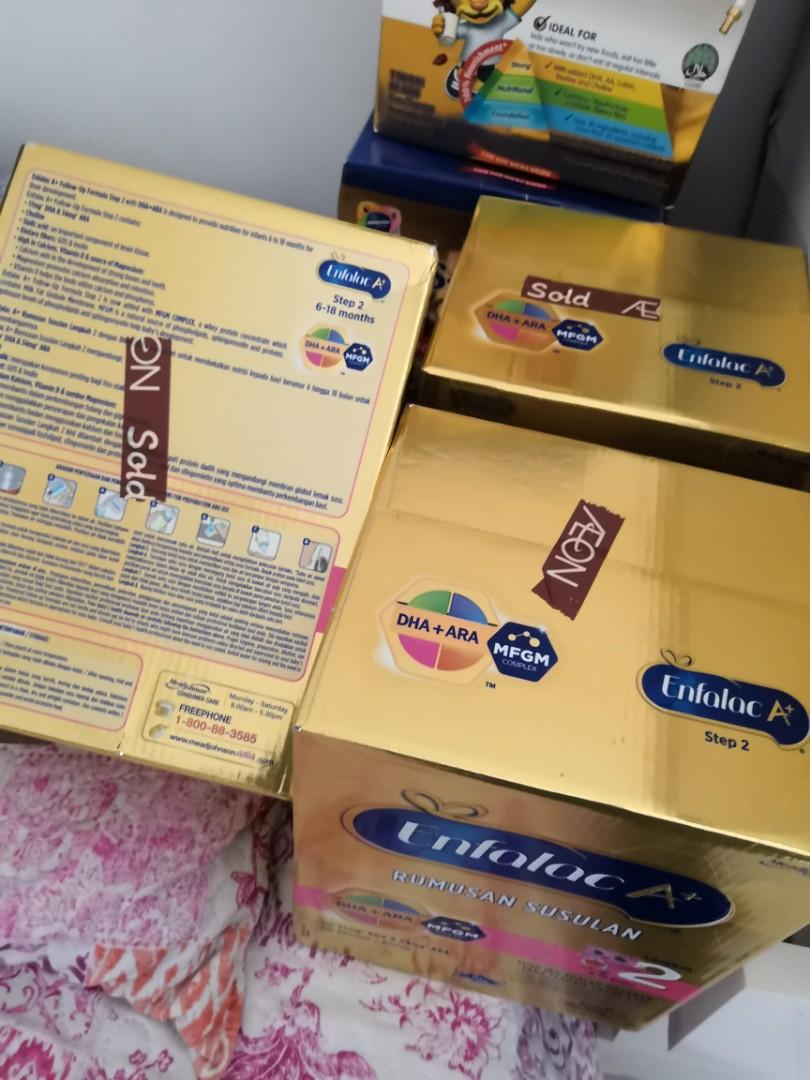 Milk Powder Susu Tepung Enfalac A+ 1.8kg, S26 PE Gold 1.4kg, Babies ...