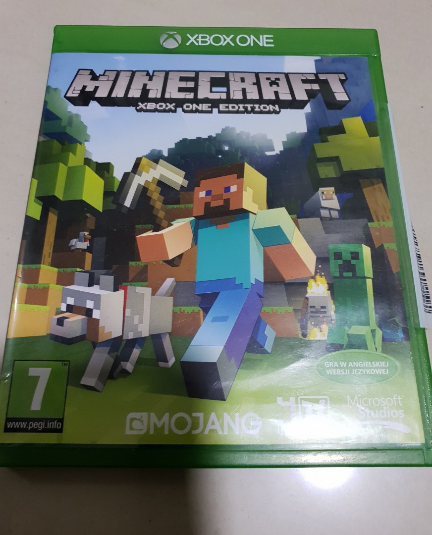 Minecraft xbox one edition ONLY FOR $17, Video Gaming, Video Games ...