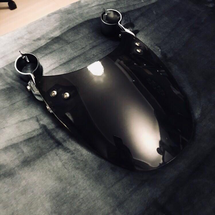 Modular Flyscreen Windshield for Bobber | Cruiser | Cafe | Sportster ...