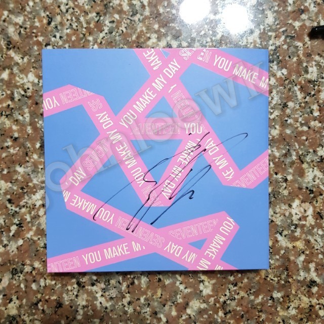 [MWAVE] SEVENTEEN YMMD Set The Sun Jun Signature, Hobbies & Toys ...