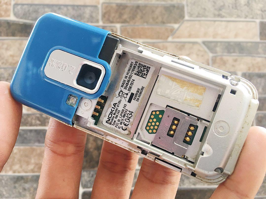 Nokia 6120 Biru Hitam Hp Jadul Dual Kamera Klasik Handphone Nostalgia ...
