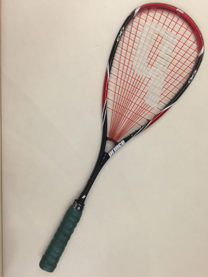 Prince EXO3 Red squash racket 140g, Sports Equipment, Sports & Games ...