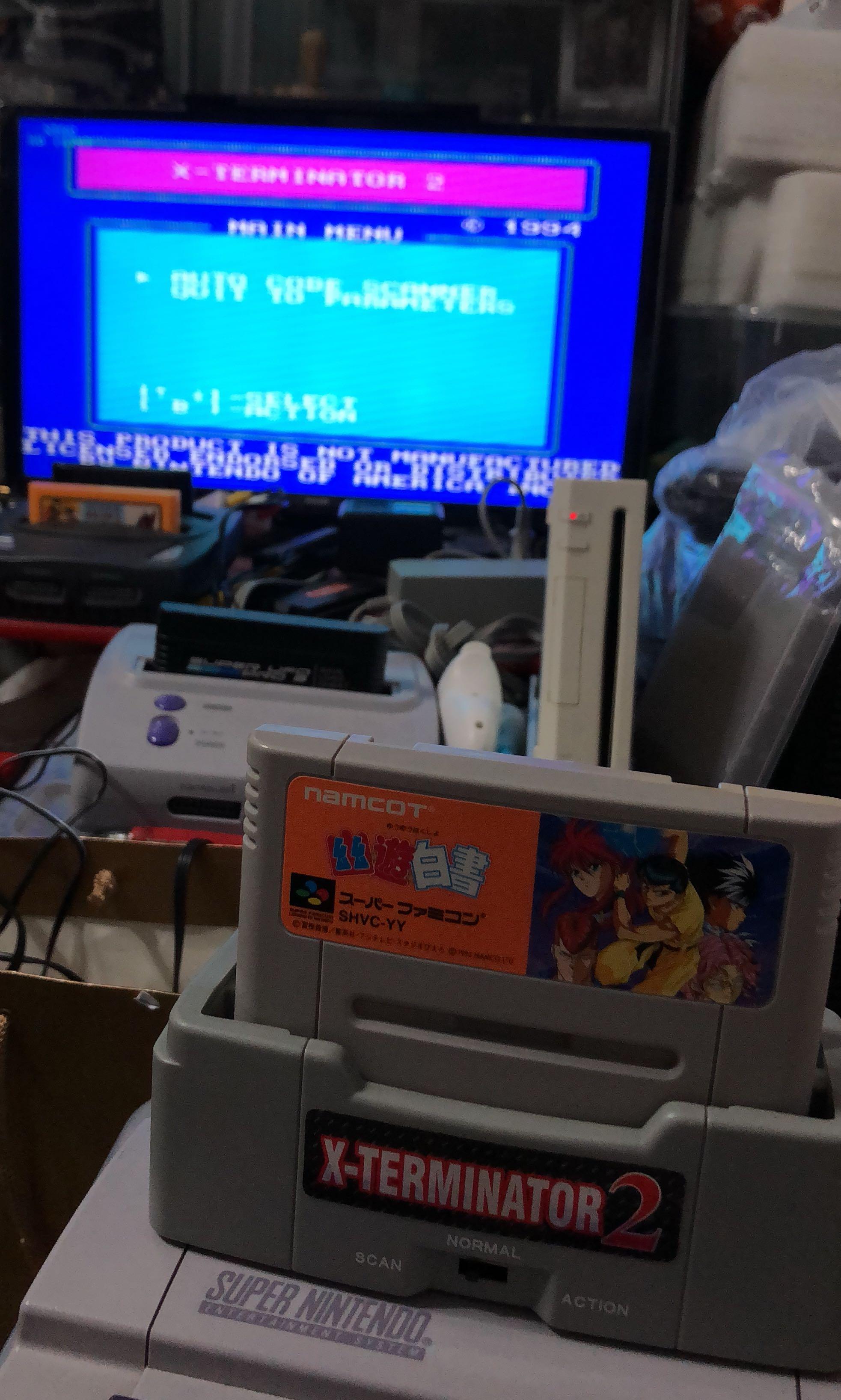 SUPER NINTENDO ENTERTAINMENT SYSTEM - SNES X-Terminator 2 (Preowned ...
