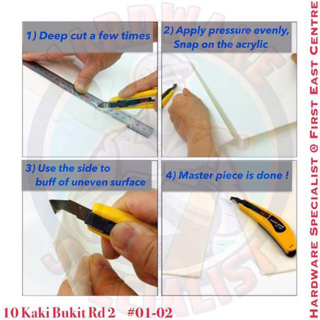 Tajima Plastic Cutter / Acrylic Cutter LC-701, Hobbies & Toys ...