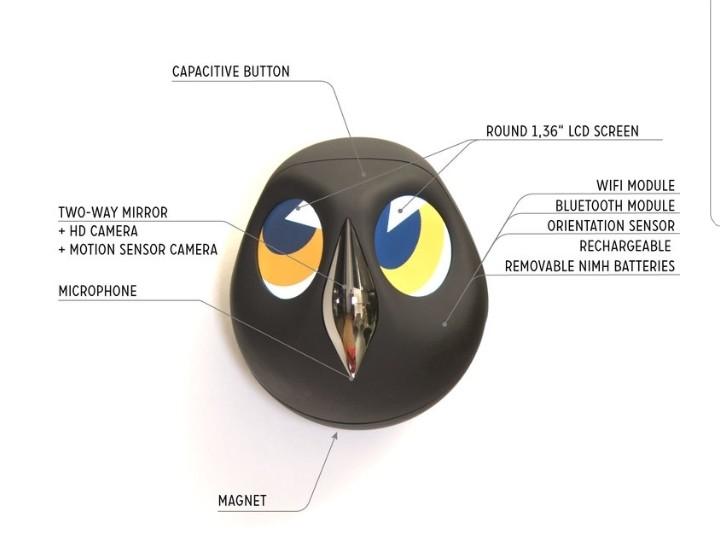 Ulo The Owl Security IP Camera, Furniture & Home Living, Security ...