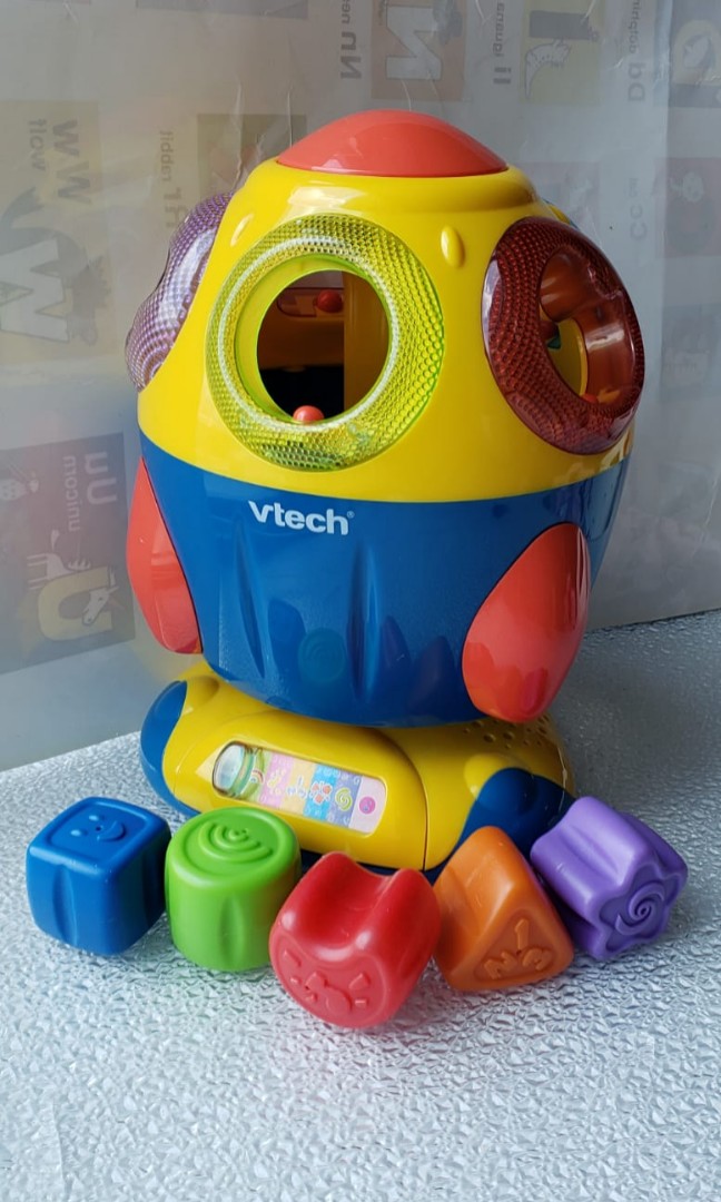 Vtech Sort and Soar Rocket, 兒童＆孕婦用品, 嬰兒玩具 - Carousell