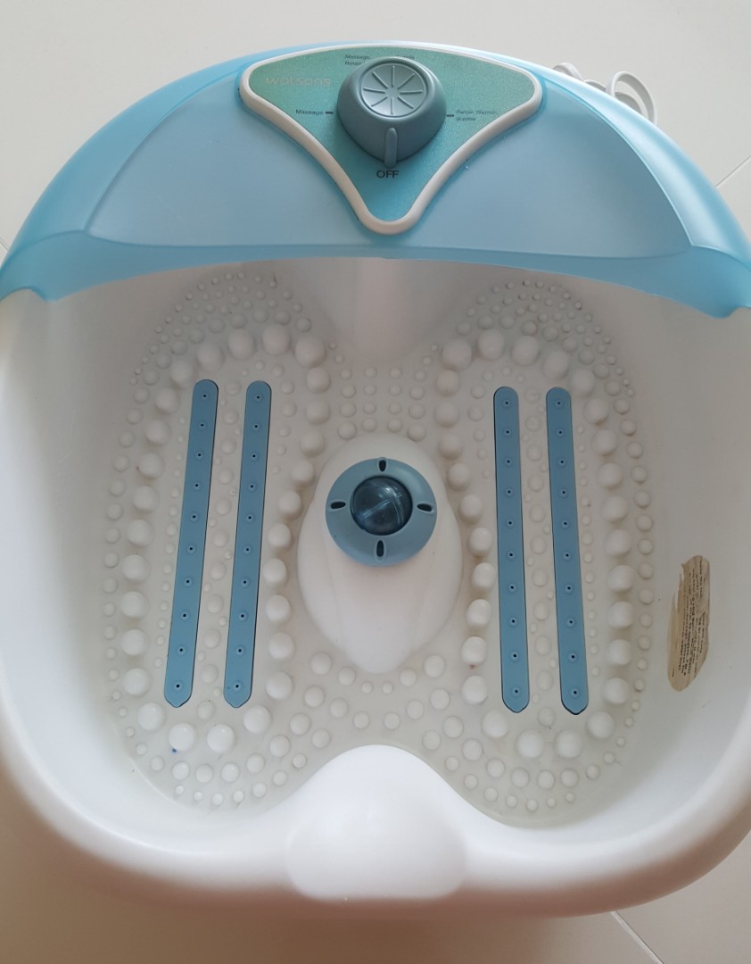 Watsons bubble foot spa foot massager, Beauty & Personal Care, Foot ...