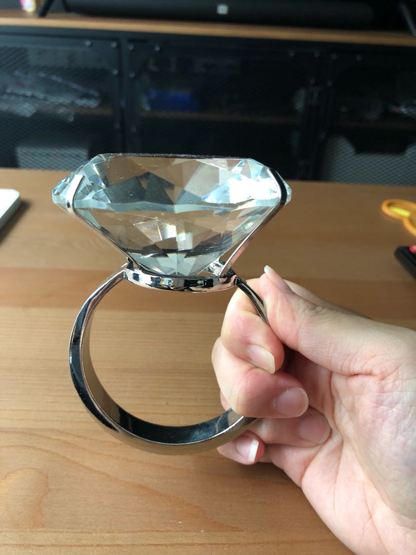Wedding shoots/ Reception table diamond ring props, Everything Else on ...