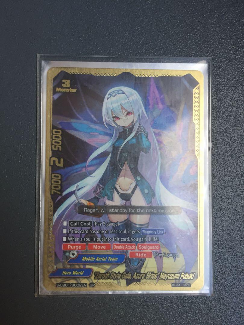 WTS Buddyfight Mayuzumi Fubuki SP, Hobbies & Toys, Toys & Games on ...