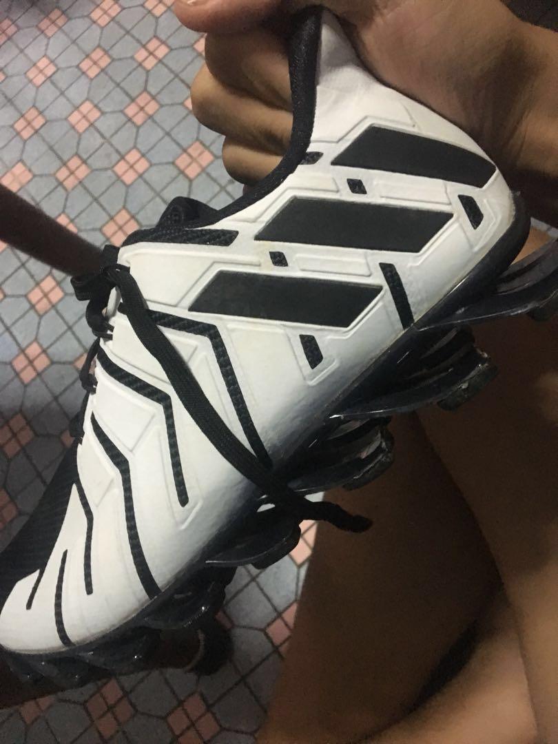 Adidas springblade pro (white and black), Men's Fashion, Footwear ...