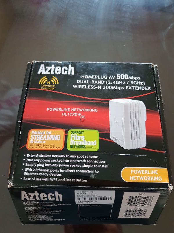 Aztech Homeplug, Computers & Tech, Parts & Accessories, Networking on ...