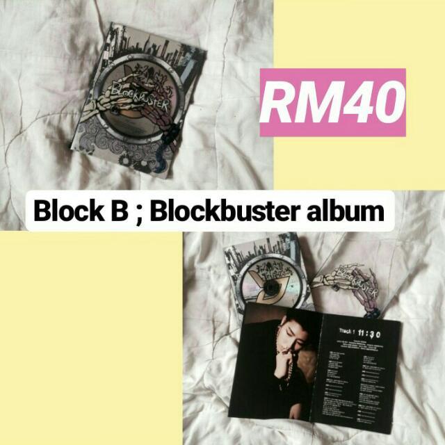 Block B Blockbuster album, Hobbies & Toys, Music & Media, CDs & DVDs on ...