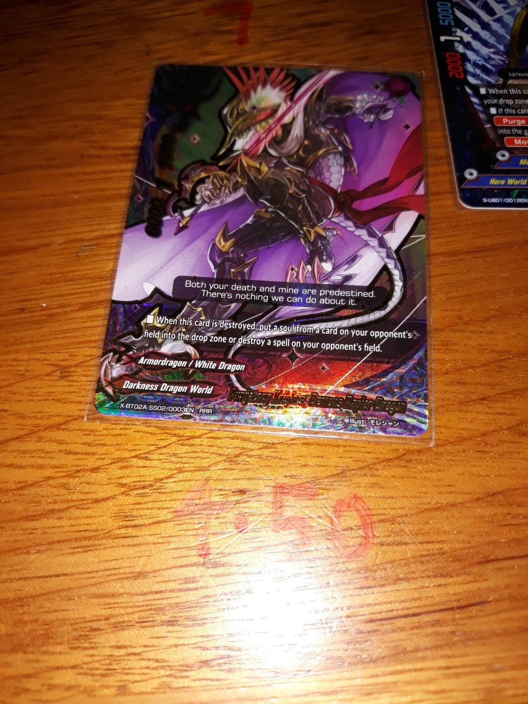 Buddyfight cards for SALE!, Hobbies & Toys, Toys & Games on Carousell