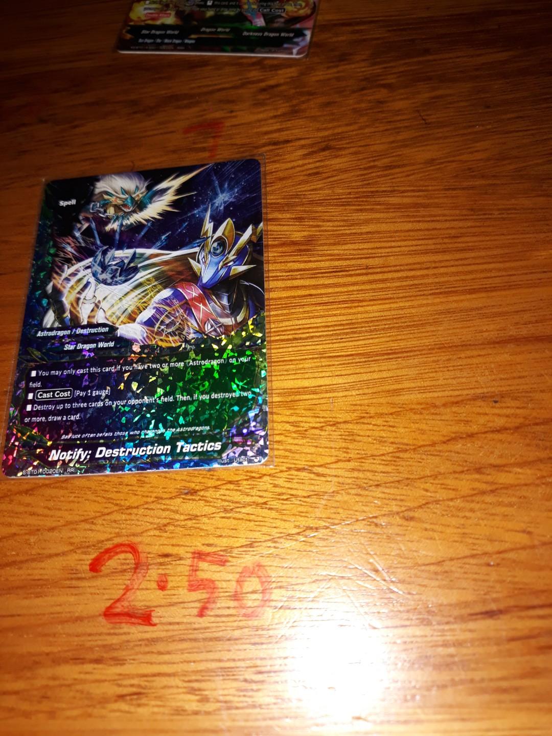 Buddyfight cards for SALE!, Hobbies & Toys, Toys & Games on Carousell