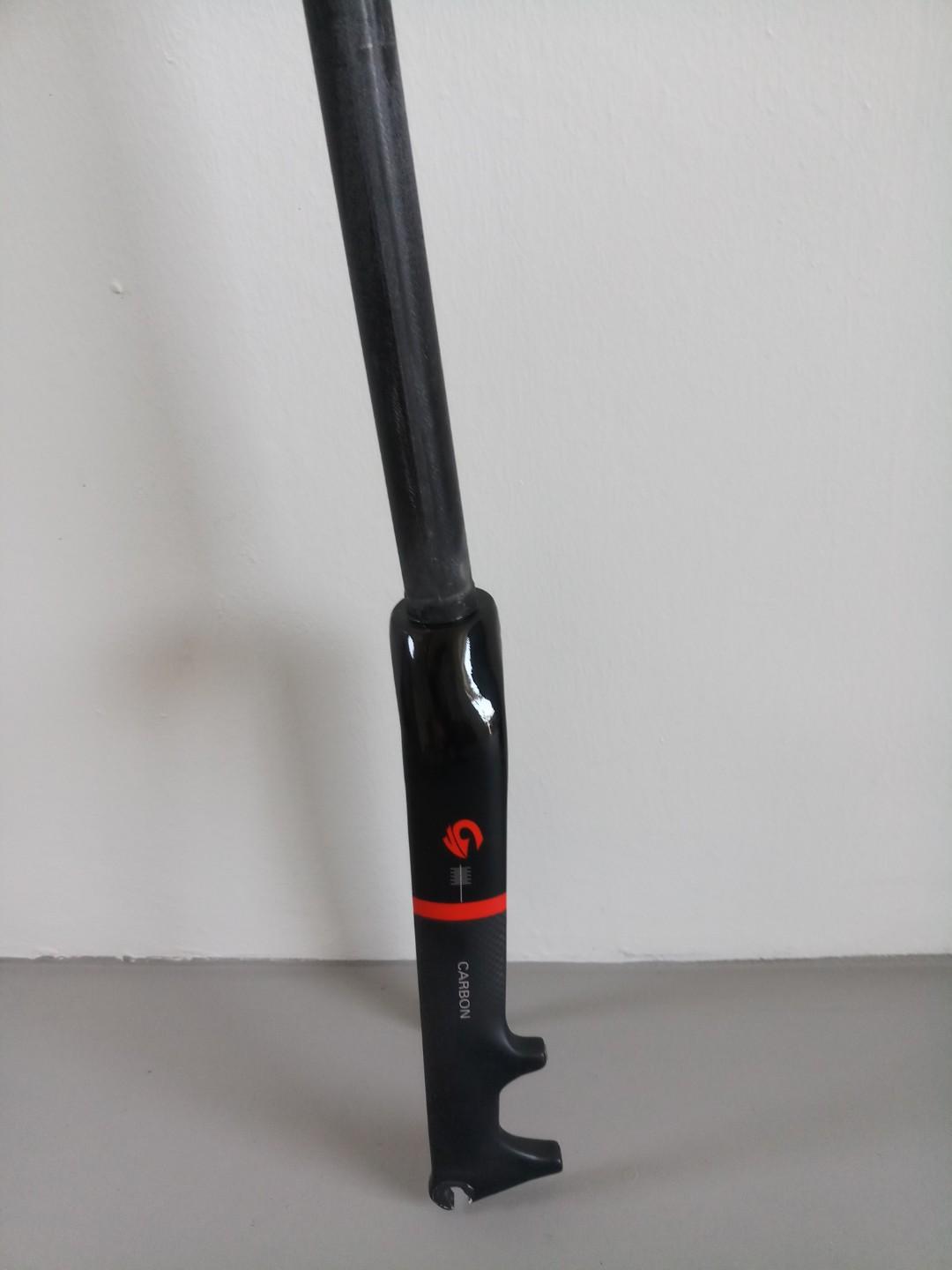 Carbon Rigid Fork for mini velo, Sports Equipment, Bicycles & Parts ...