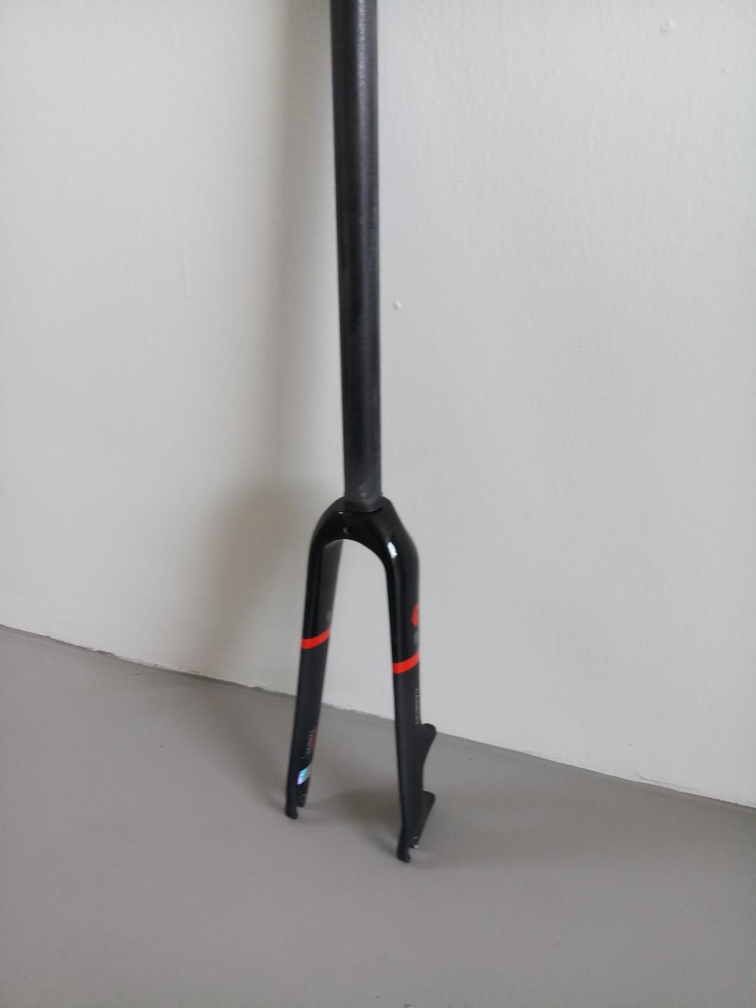 Carbon Rigid Fork for mini velo, Sports Equipment, Bicycles & Parts ...