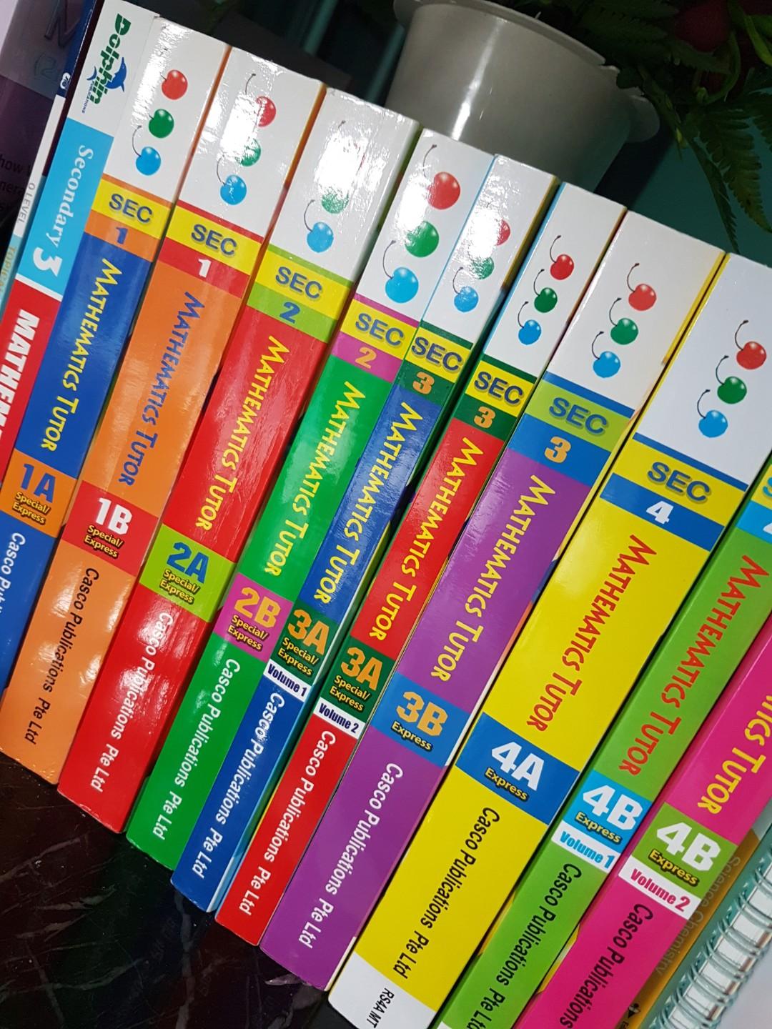 Casco Mathematics Tutor Sec 1-4 Assessment books, Hobbies & Toys, Books ...