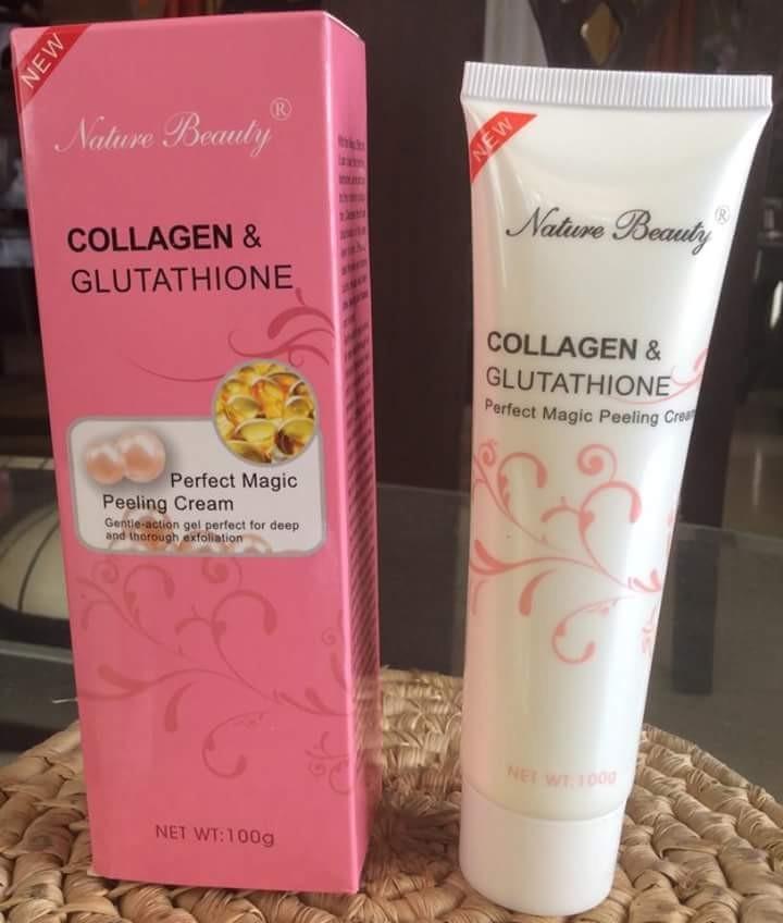 COLLAGEN & GLUTATHIONE Peeling Cream on Carousell